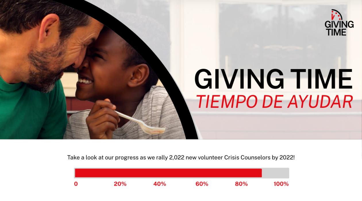 Giving Time - Join Us - Crisis Text Line