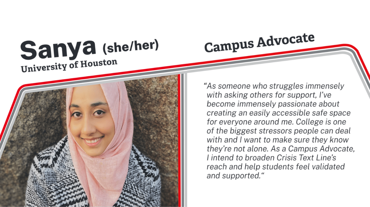 Campus Advocates - Crisis Text Line