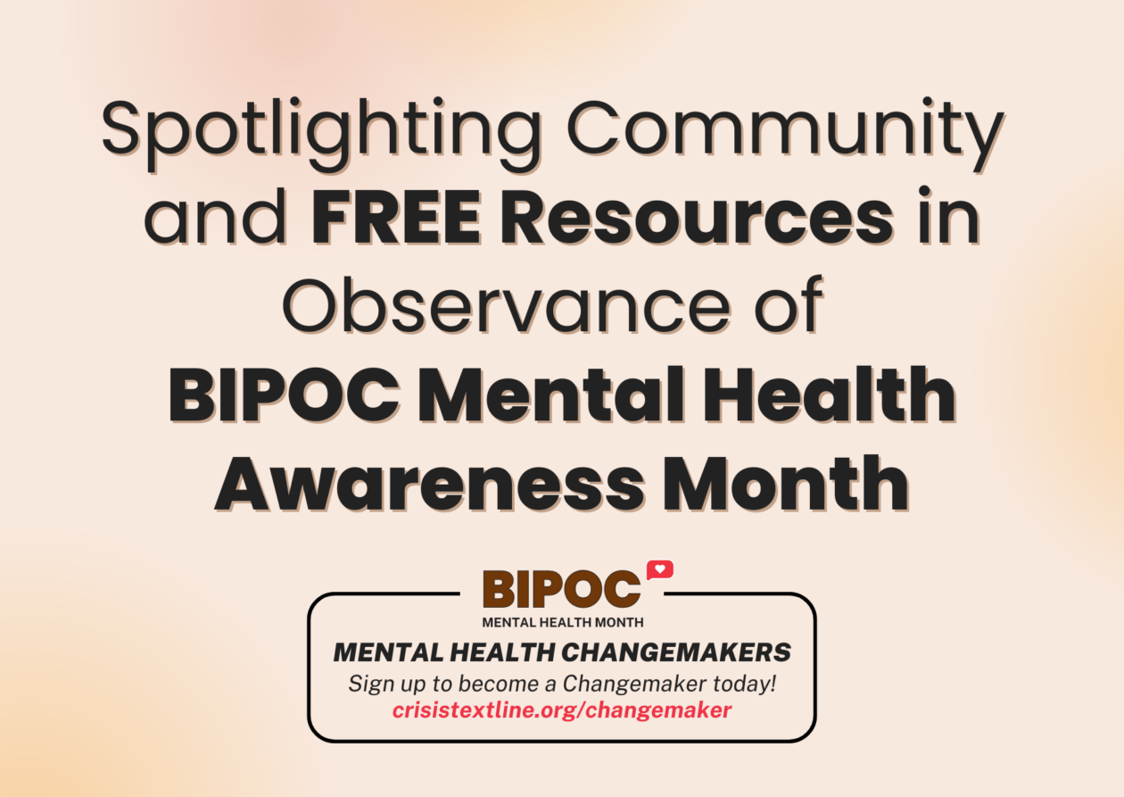 Spotlighting community and FREE resources in observance of BIPOC Mental ...