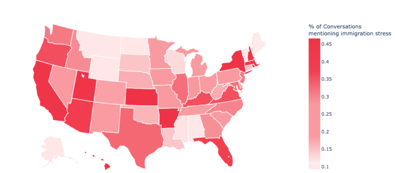 Three election issues, mapped on Crisis Text Line data - Crisis Text Line